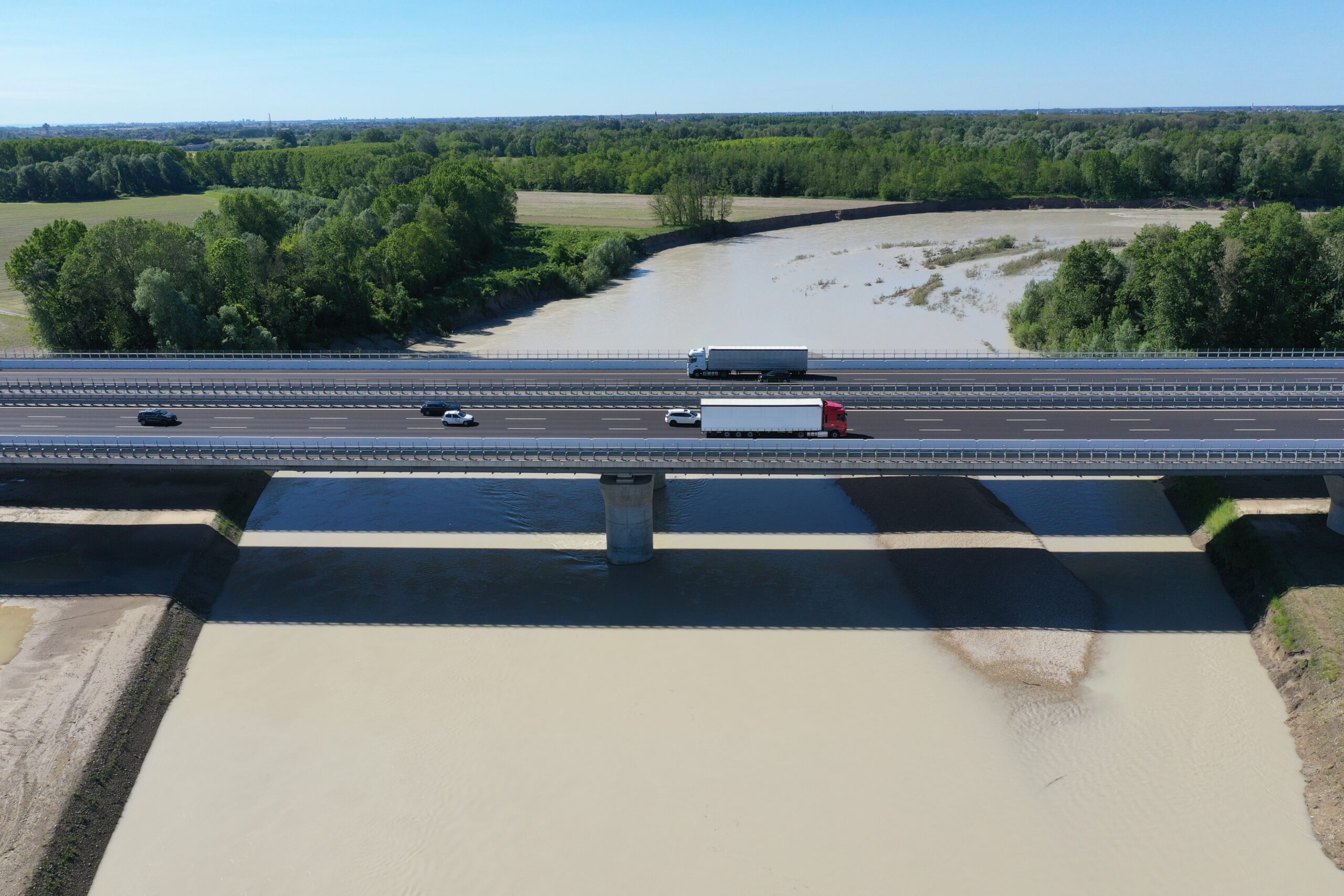 A4 Bridge on Tagliamento River - Rizzani de Eccher